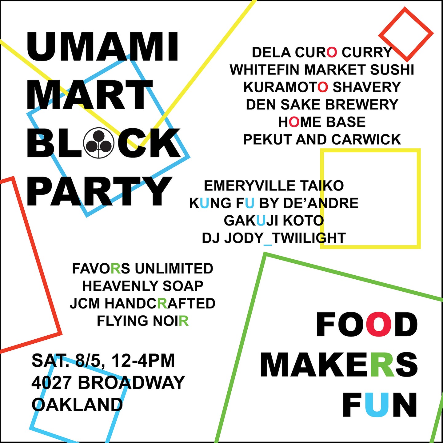 UMAMI MART BLOCK PARTY – Umami Mart