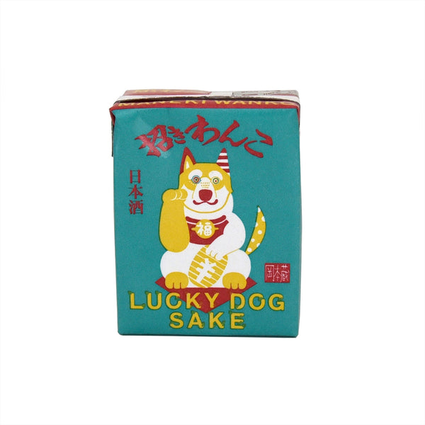 Maneki Wanko 'Lucky Dog' Junmai Genshu Sake (Six Pack Tetrapack 180ml ...