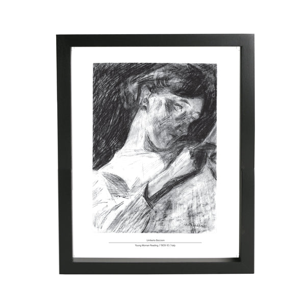 Woman Reading Book Print – Umami Mart