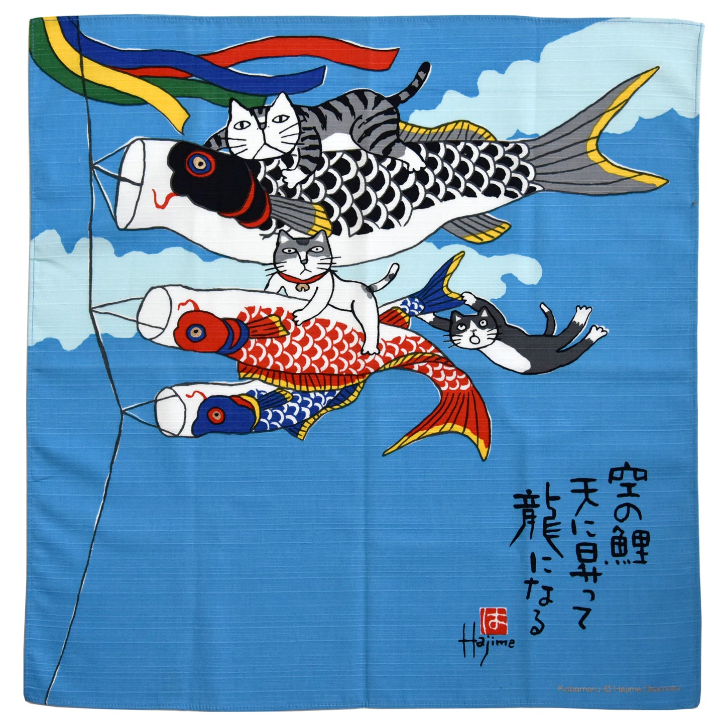 Kabamaru Koinobori Furoshiki – Umami Mart