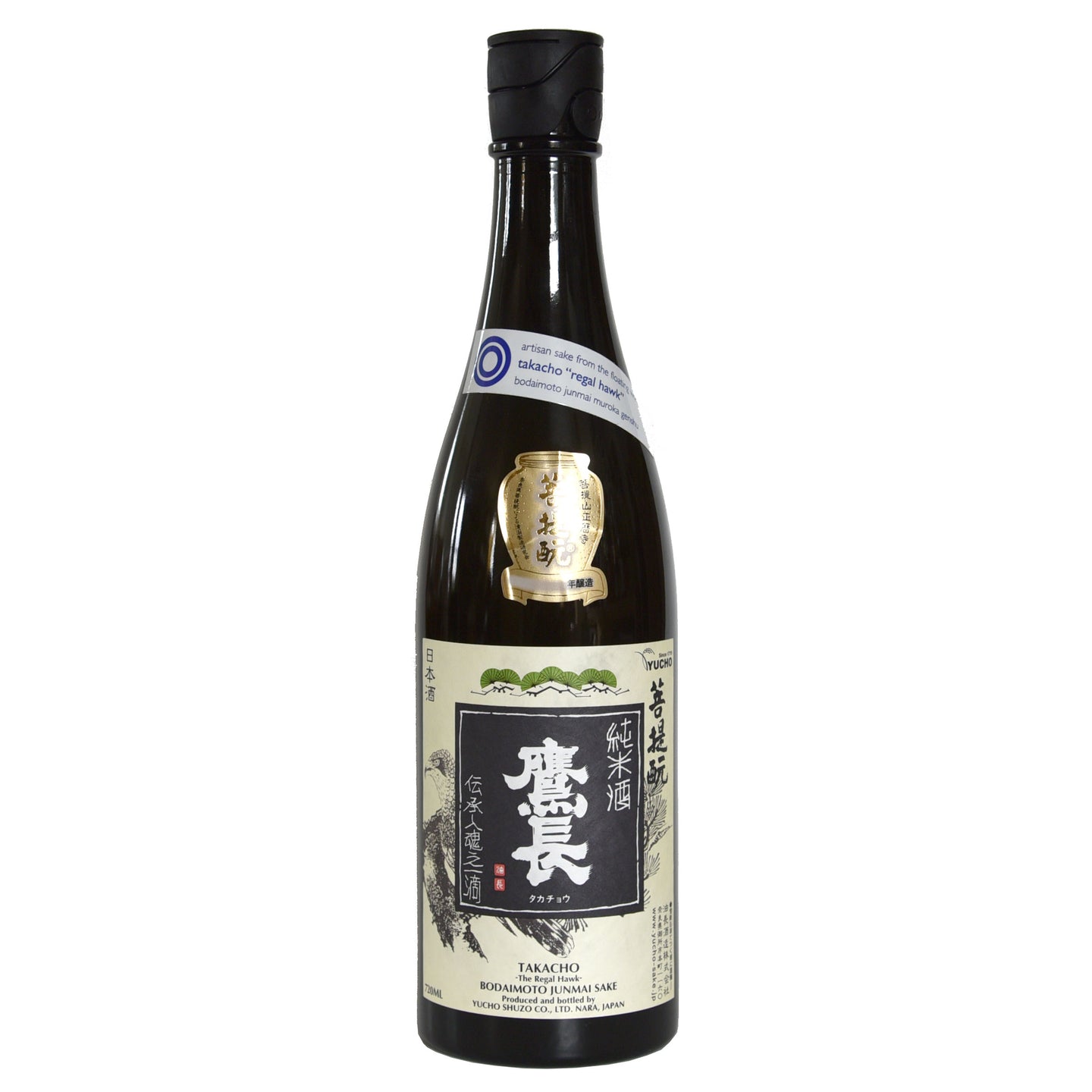 Takacho Regal Hawk Junmai Bodaimoto Sake (BTL 720ml) – Umami Mart