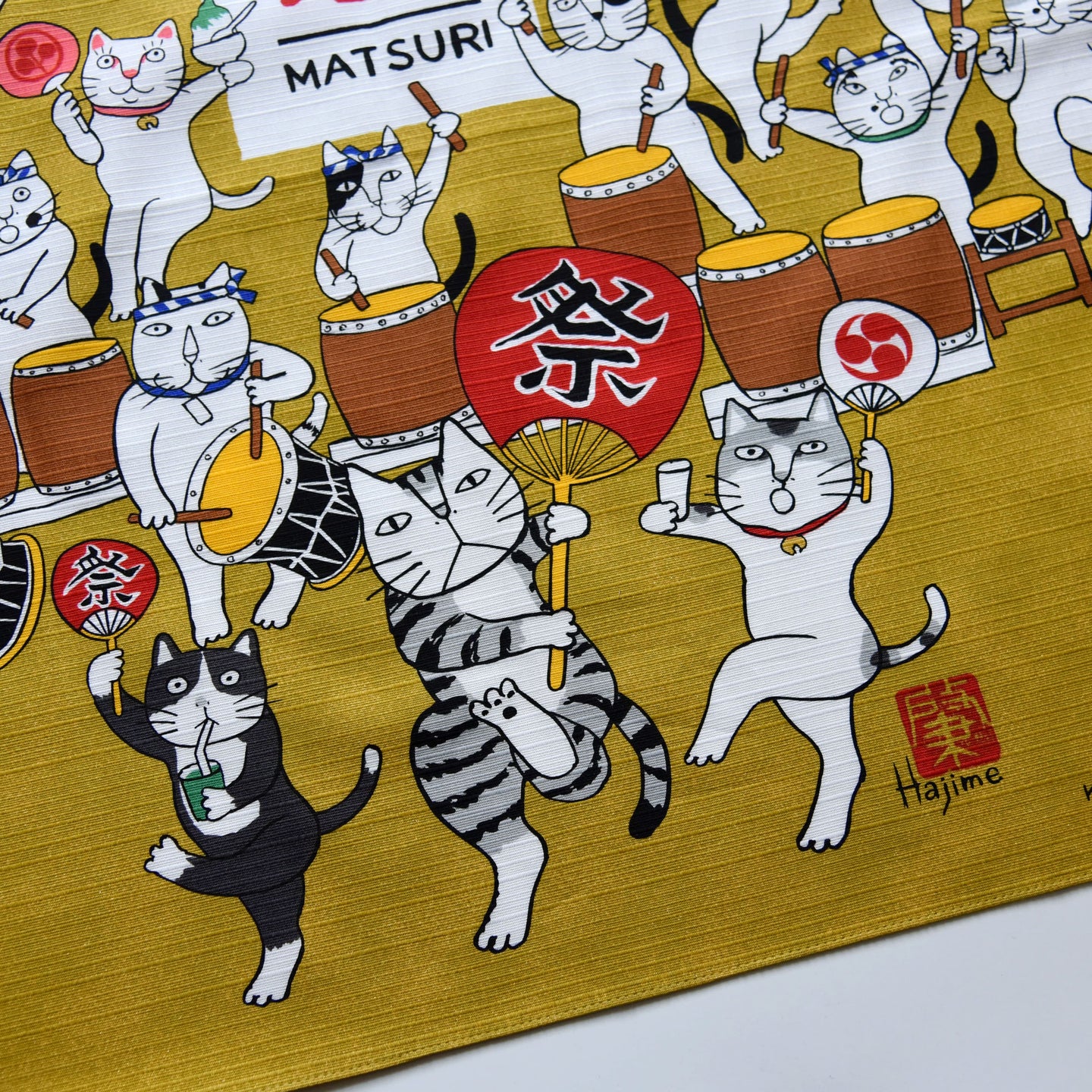 Kabamaru x Umami Mart Matsuri Furoshiki