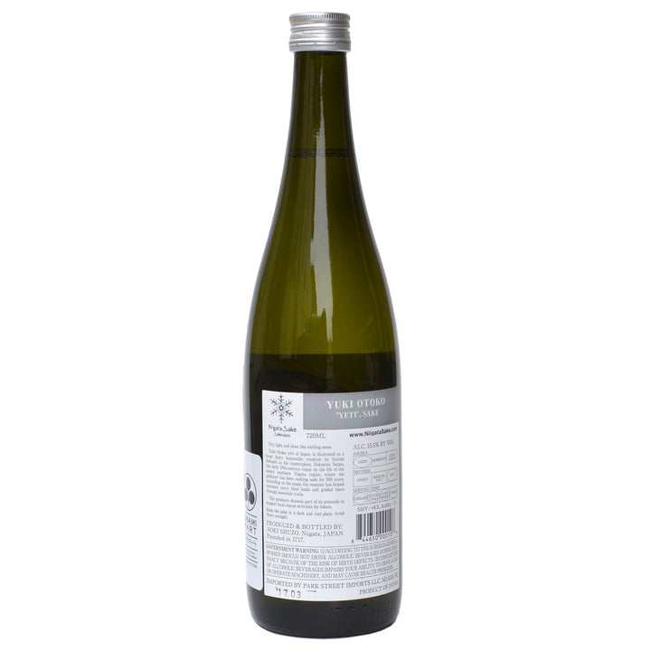 Yuki Otoko "Snow Yeti" Honjozo Sake (BTL 720ml) – Umami Mart